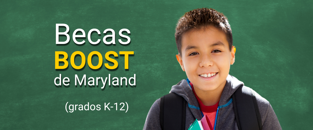 Promote - Supporting Maryland BOOST scholarships